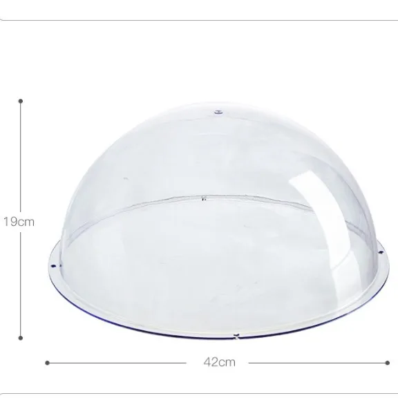 Customized Acrylic Hemisphere for Food Protection & Display