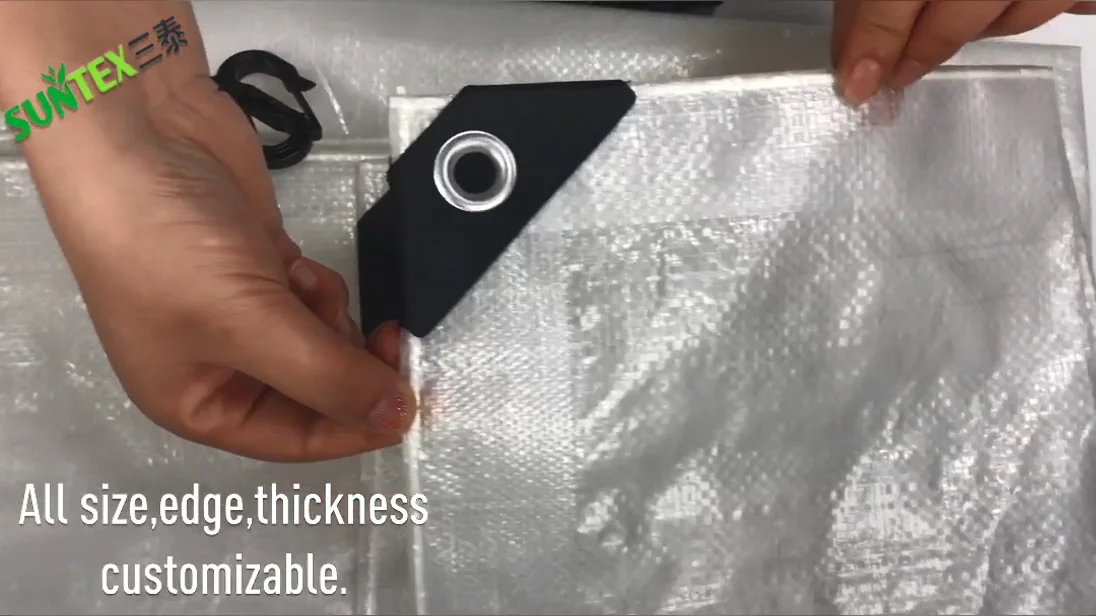 Clear 3 Layer Woven Film 2m*12m Chile Woven Tarpaulin Rain Cover ...