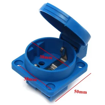 Heavy Duty 3600w Schuko Socket 2 Pin Industrial Waterproof Outdoor ...