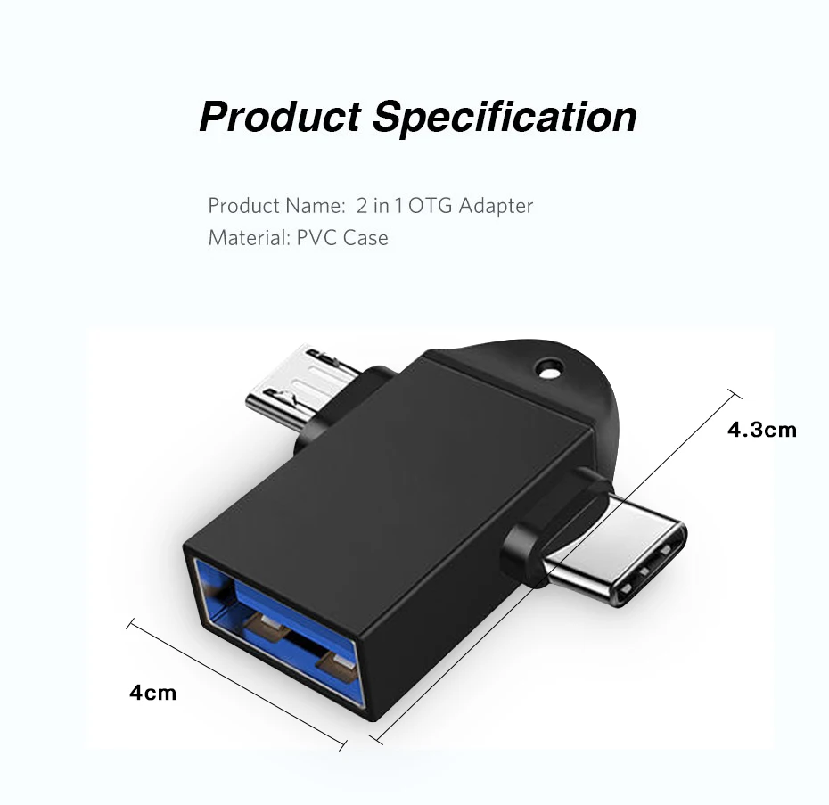 Type C Micro Usb Otg Converter,Xinge Micro Usb Type C Otg Male To Usb 3 ...