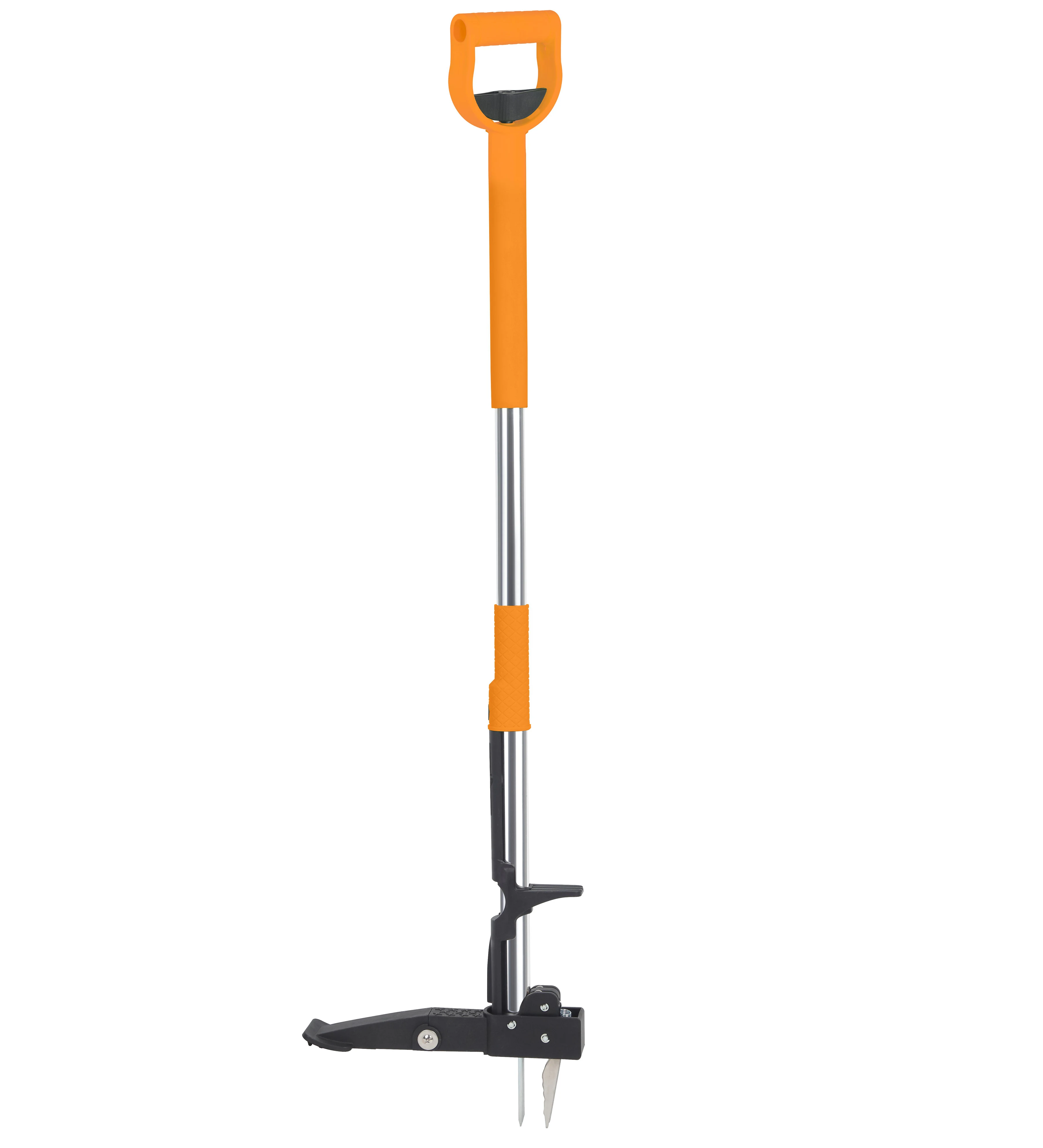 Aluminum Handled Telescopic Weed Puller - Efficient Lawn Care