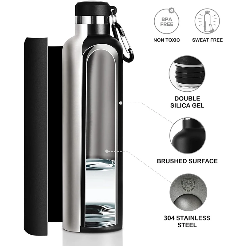 FJ Bottle Stainless Steel Water Bottles - Insulated