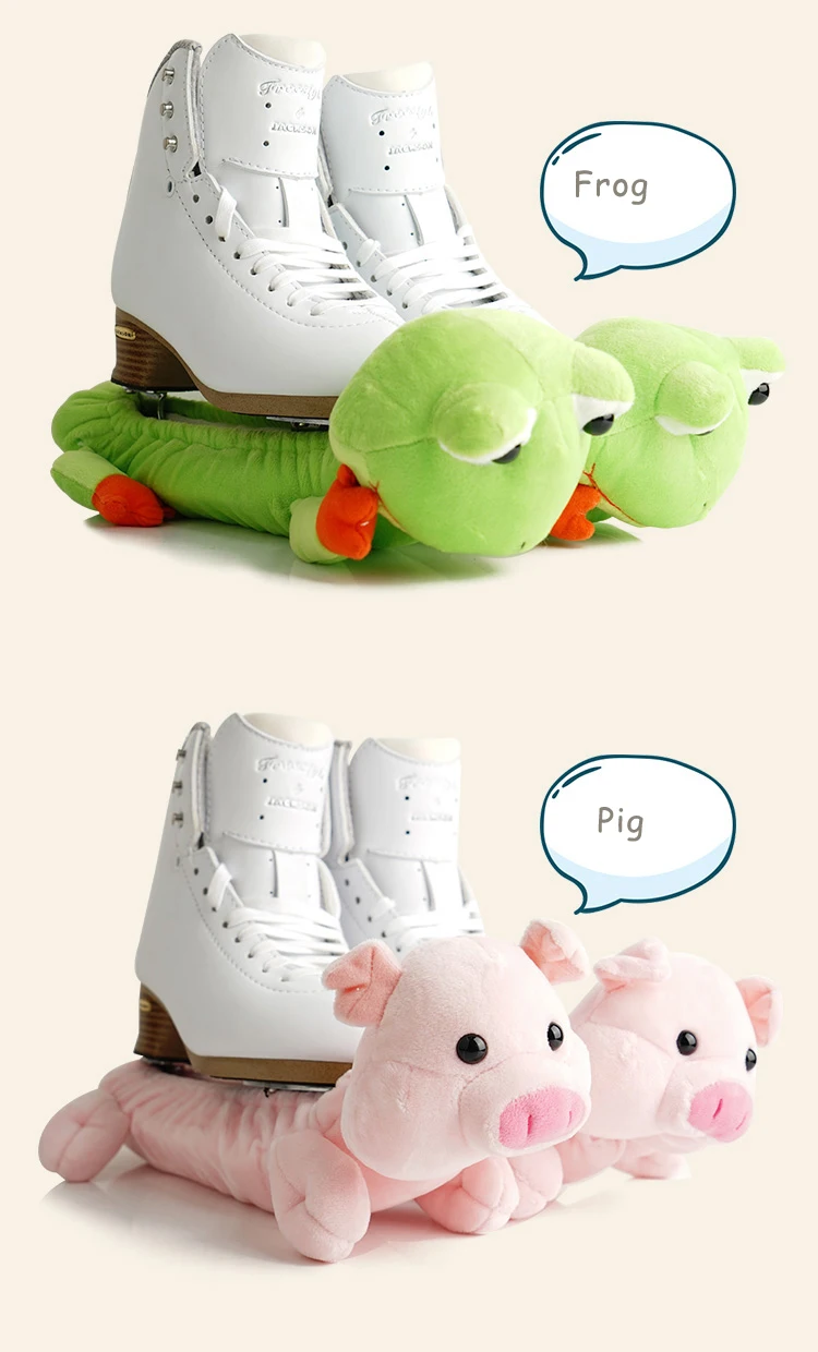 Liuhuo Figure Skate Blade Support Lovely Animals Terry Ice Skate ...