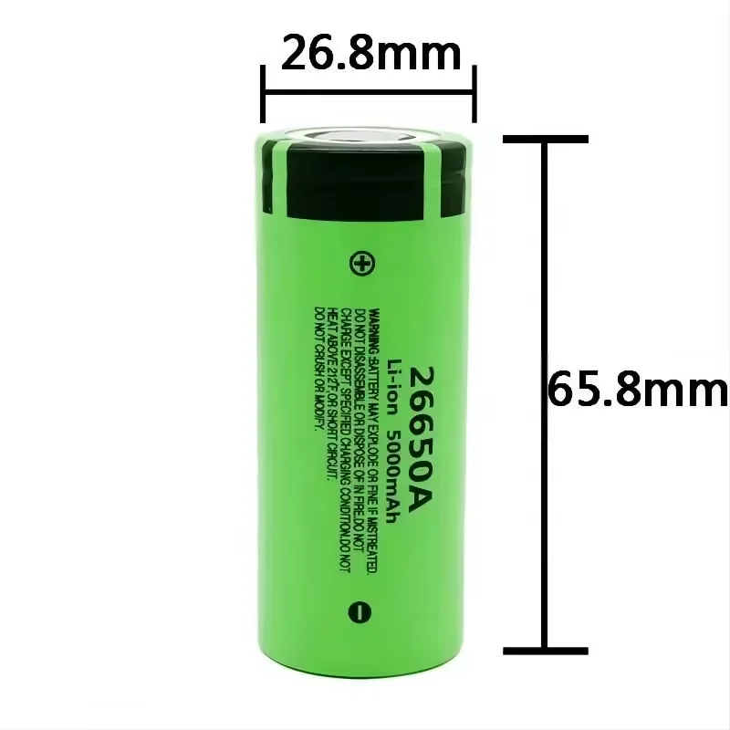 High Capacity 26650 5000mah Battery - Reliable Lithium Power