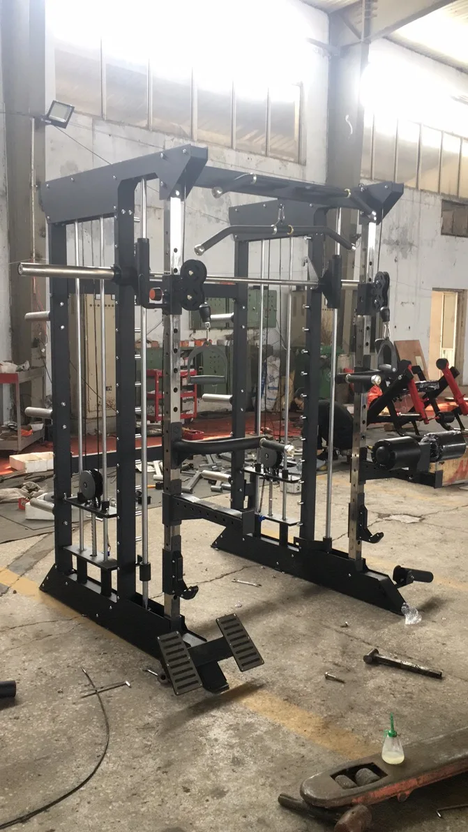 Functional Trainer Smith Machine Rack/smith Machine Squat Rack/smith ...