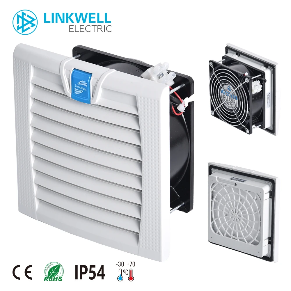 Industrial Fan Filter CE & ISO Certified 110/220V 50/60Hz IP54 Axial ...