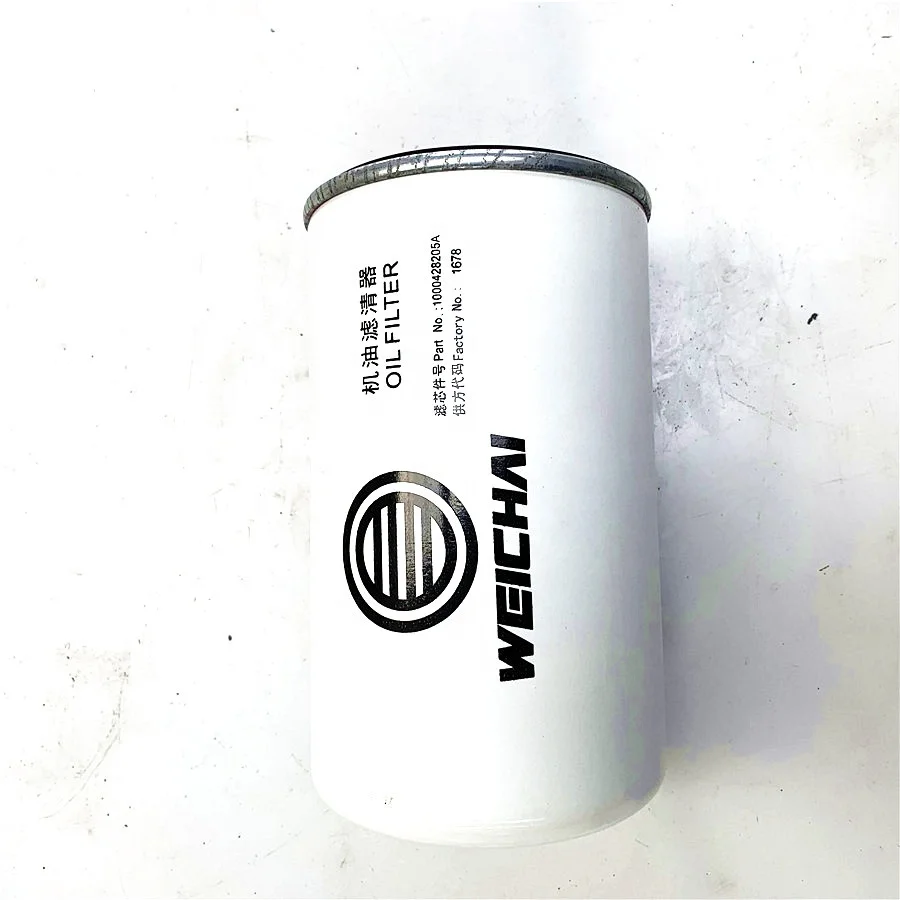 Genuine Oil Filter 1000428205 For Shacman - Buy Oil Filter,1000428205 ...