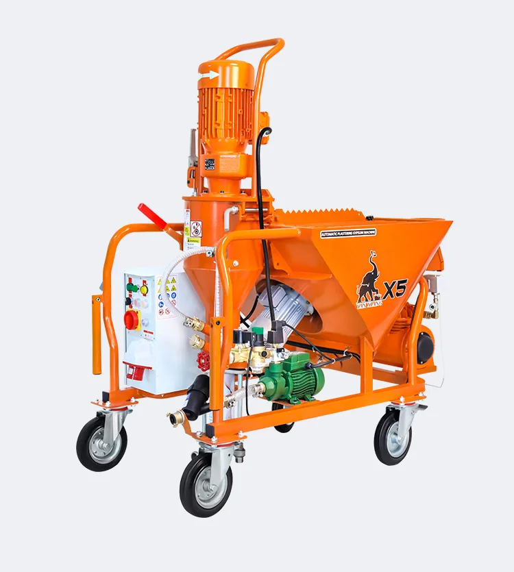 X5 Automatic Gypsum Plastering Machine - Efficient & Durable