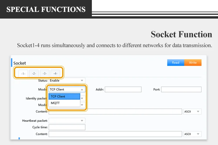 Iotrouter 4G Modem LTE Cat-1 to Serial RS485 Port Gateway