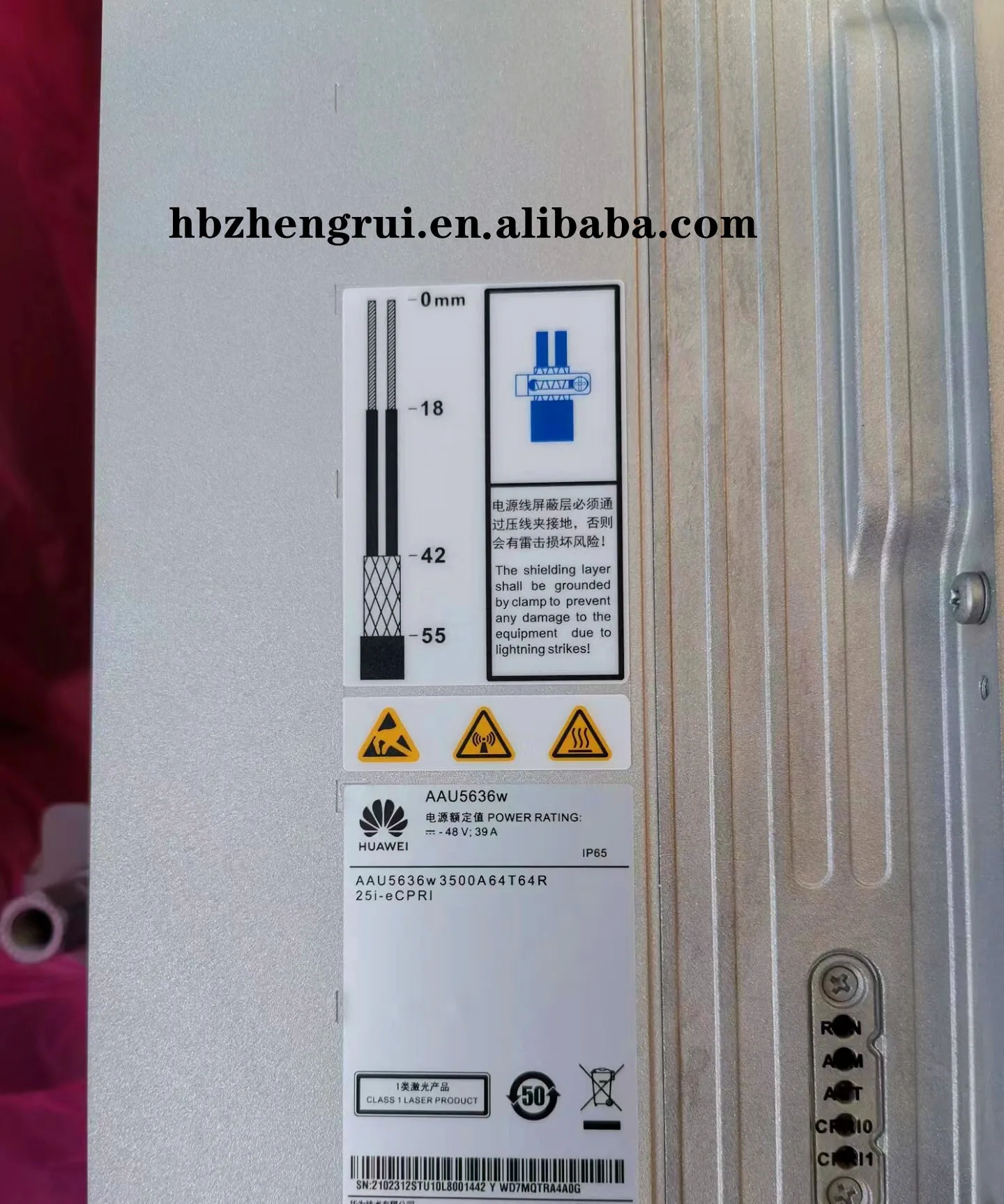 Huawei 5g Aau Base Station Aau5636w 3500a 64t64r 02312stu Aau Remote ...