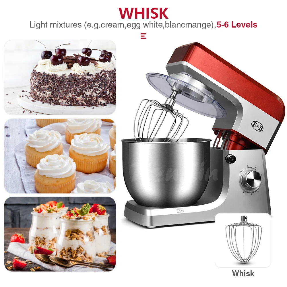 High Efficient Multi-Functional 7 Liters Chef Kitchen Machine With ...