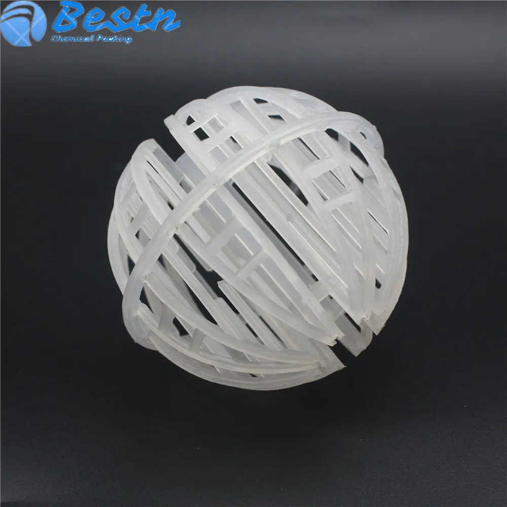50mm 95mm Plastic Tri Pack Scrubber Bio Ball for Air Scrubber and Water ...