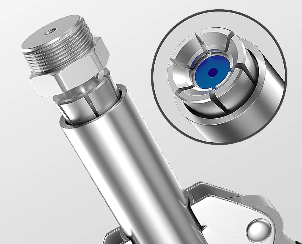 Quick Release Spring Loaded Grease Gun Coupler Fits All Grease Gun ...