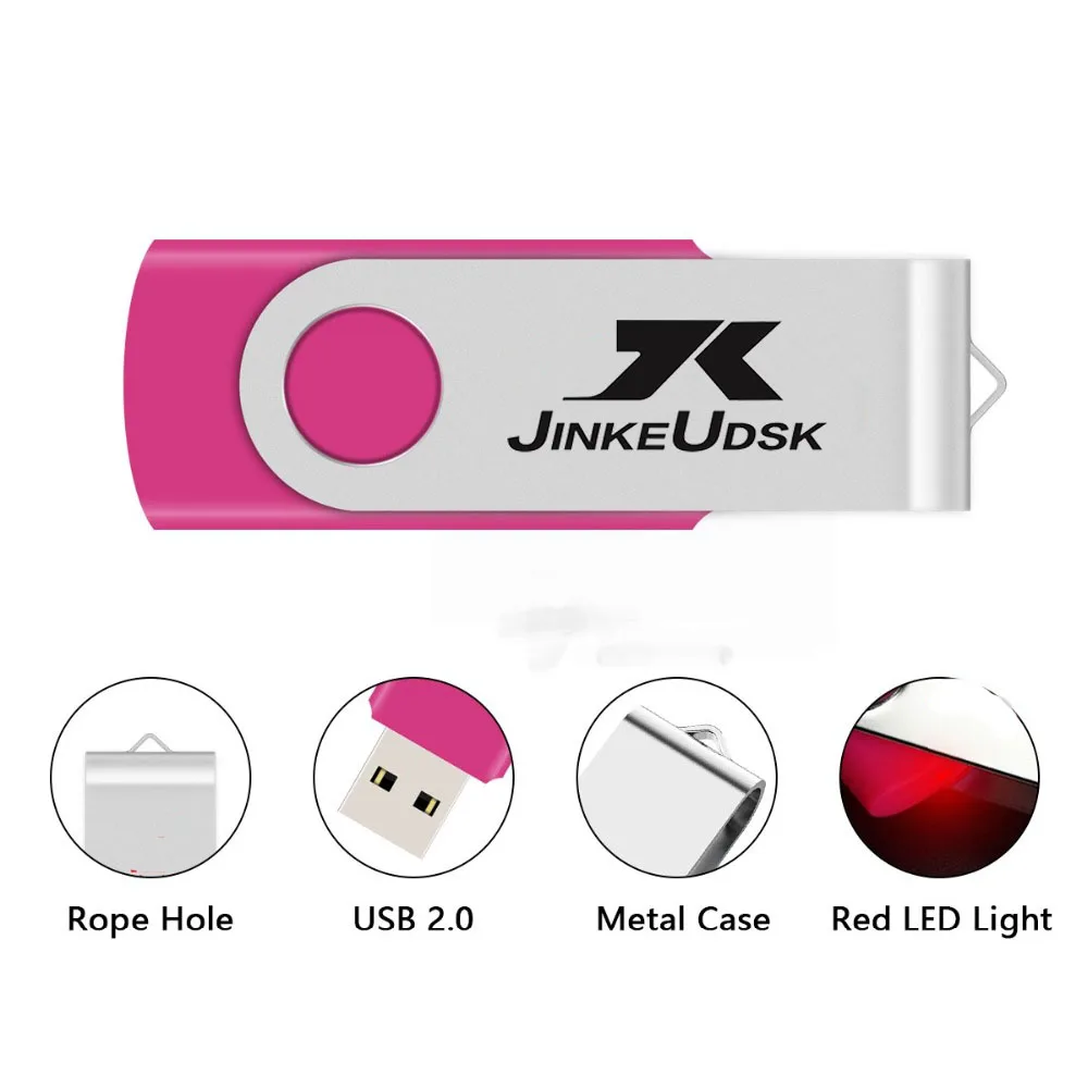The Newest Swivel Usb Flash Drive 4gb 8gb 16gb Metal Usb Stick 32gb ...