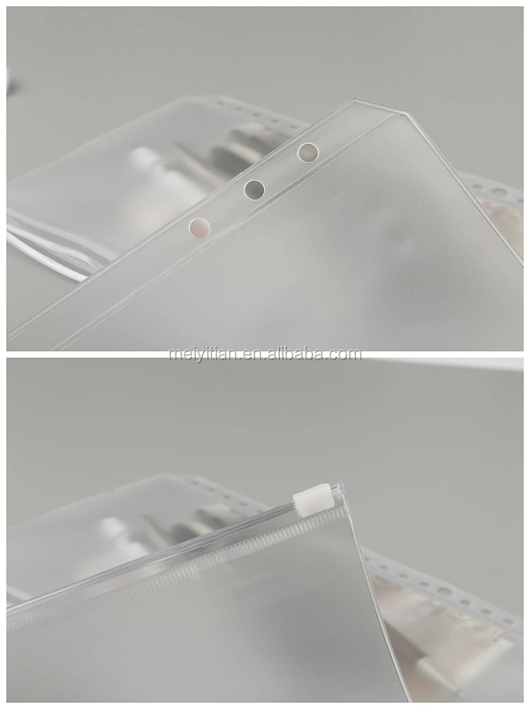 Mei Yi Tian Zipper Envelope Pouch - Versatile Storage