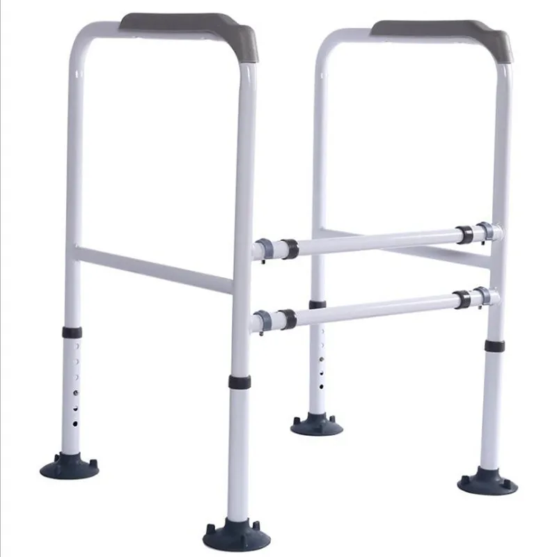 Commode Rail Toilet Safety - Durable & Adjustable Grab Bars