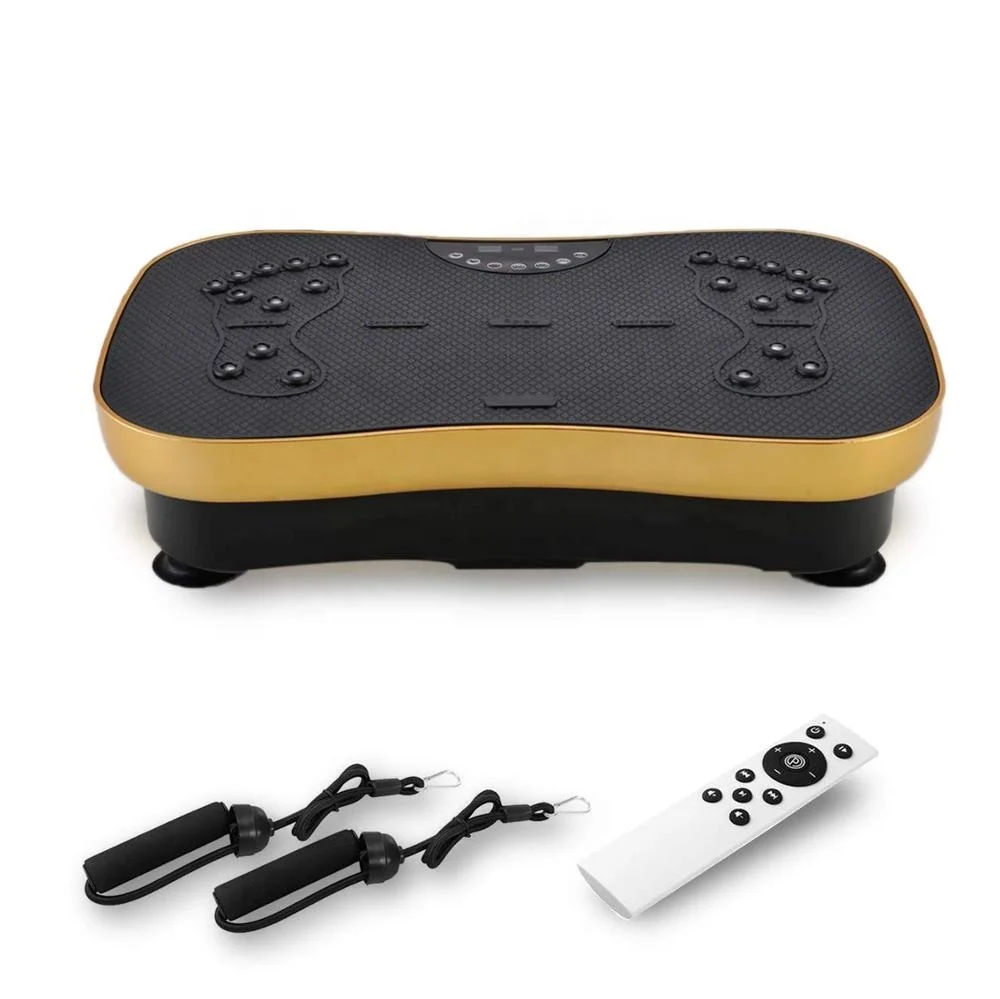 Fitness Vibration Platform with Remote Control & 2 Resistance Bands ...