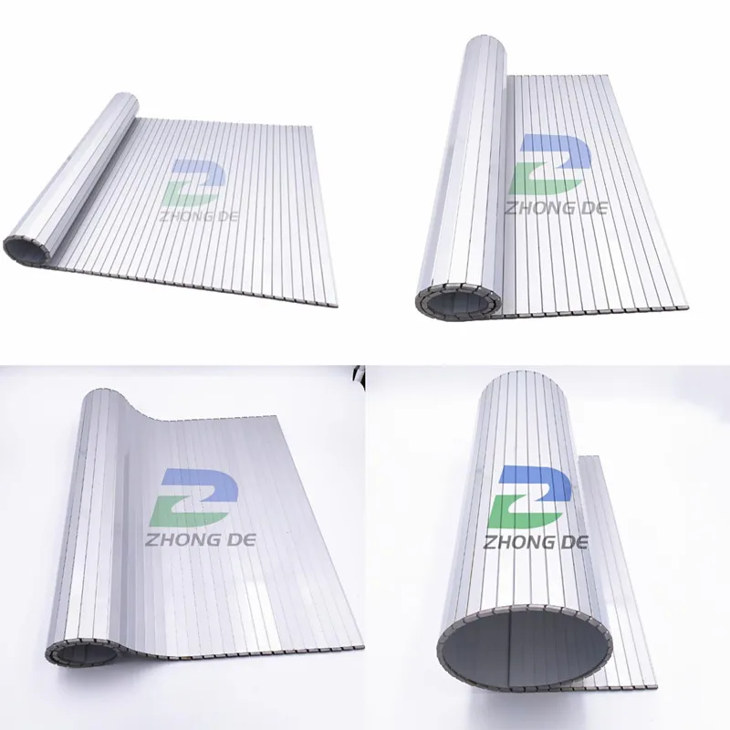 Flexible Roll up and Aluminum Apron Slat Covers - ZHONGDE