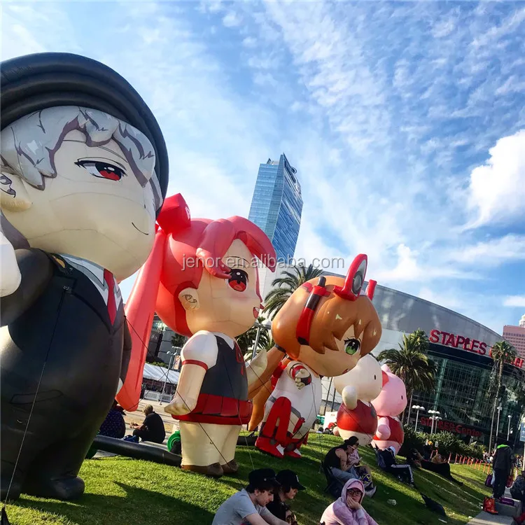Inflatable Anime Characters for Outdoor Events - Giant & Fun