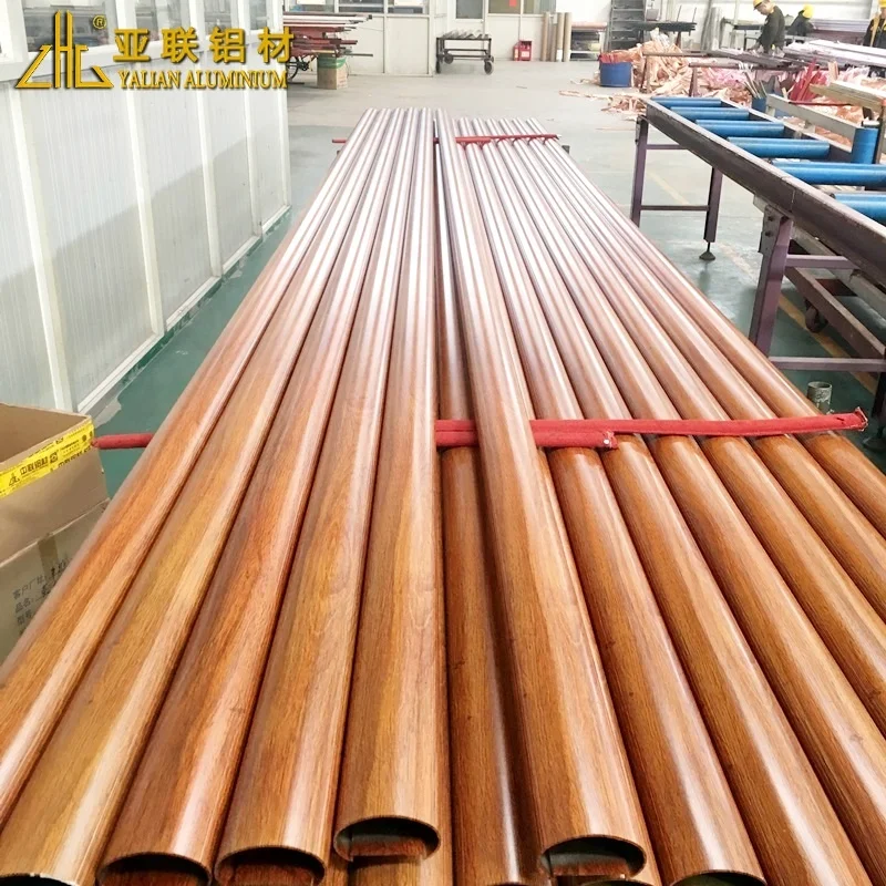 Wood Grain Aluminium Profile in Dubai - Durable & Stylish