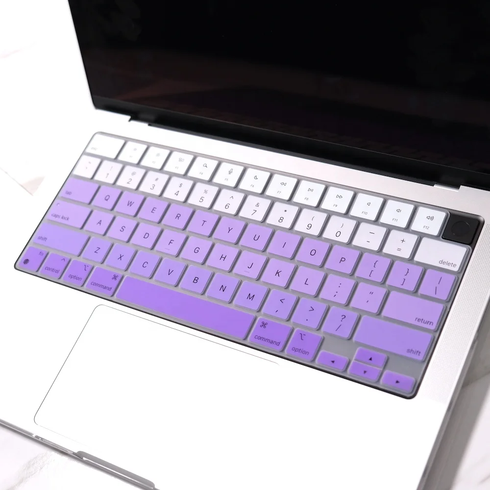 Custom Colorful Waterproof Keyboard Cover Silicone Laptop Keyboard ...