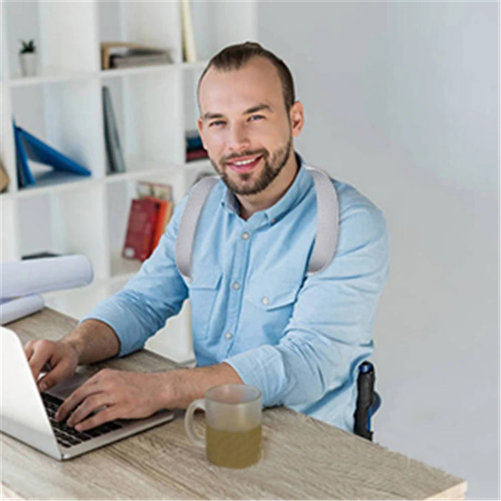 Smart Posture Corrector Vibrates Electronic Back Posture Correction ...