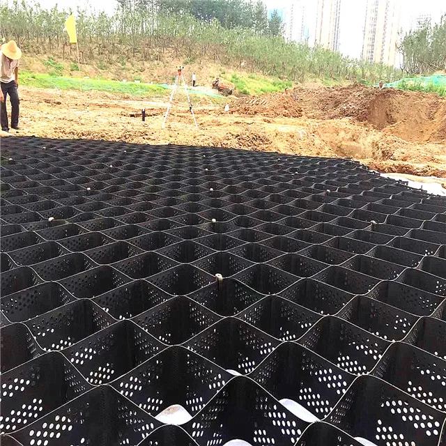 High-strength Mesh Geogrid For Slope Protection - Buy Geocell Filled ...