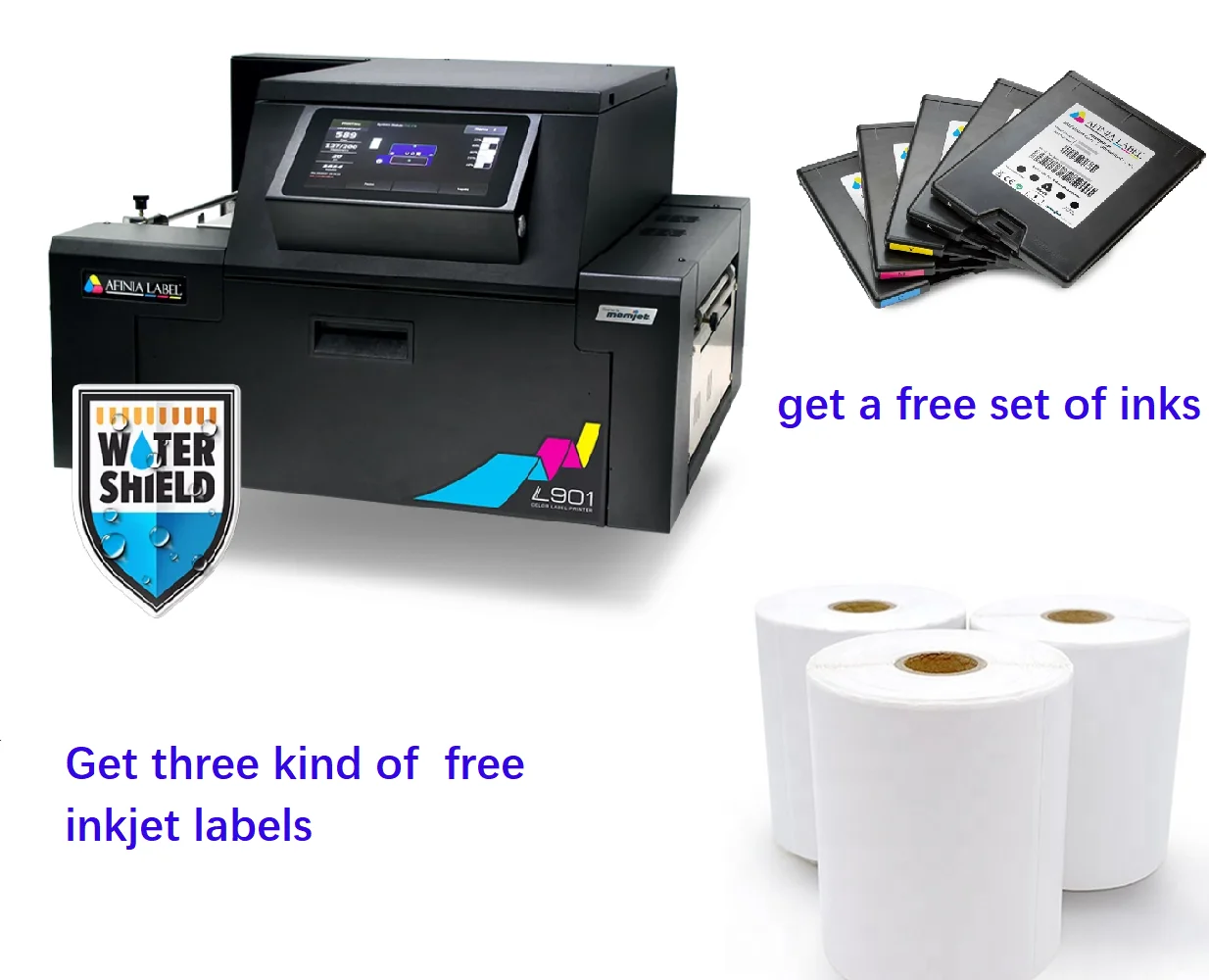 Digital Color Label Printer - Roll to Roll Sticker Machine