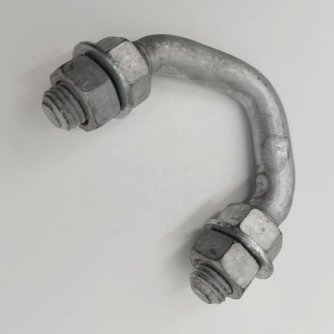 Hot Dip Galvanized U Bolt Attachment Joint Are Intended For Fastening ...