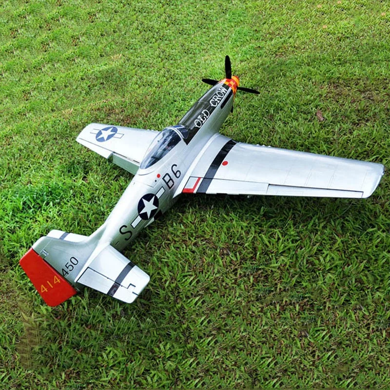 68 Inch P51 Mustang 20cc Gasoline Rc Airplane Kit - Oem