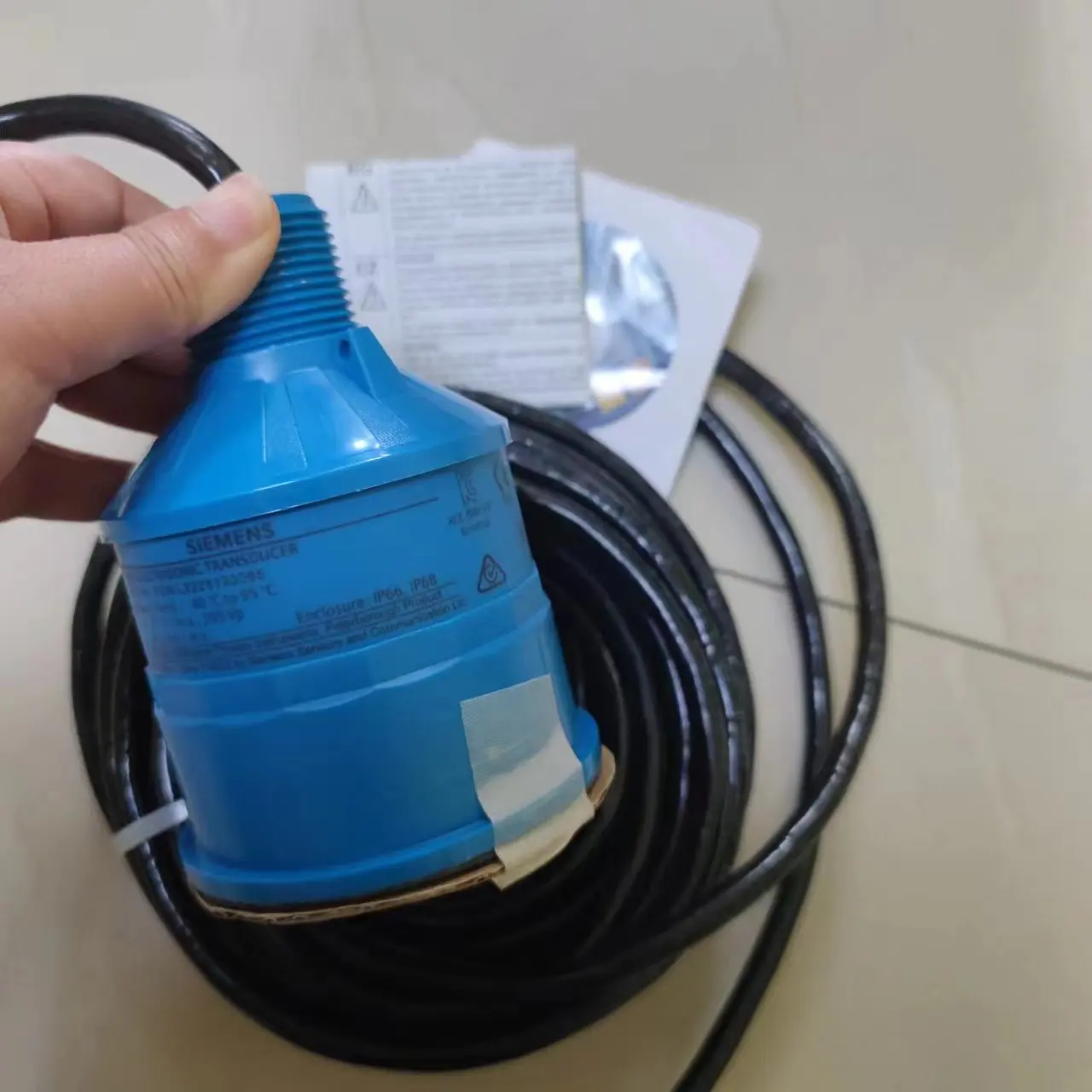 Siemens Echomax Xps-10 Ultrasonic Level Transducer 7ml1115-1ca30 Level ...