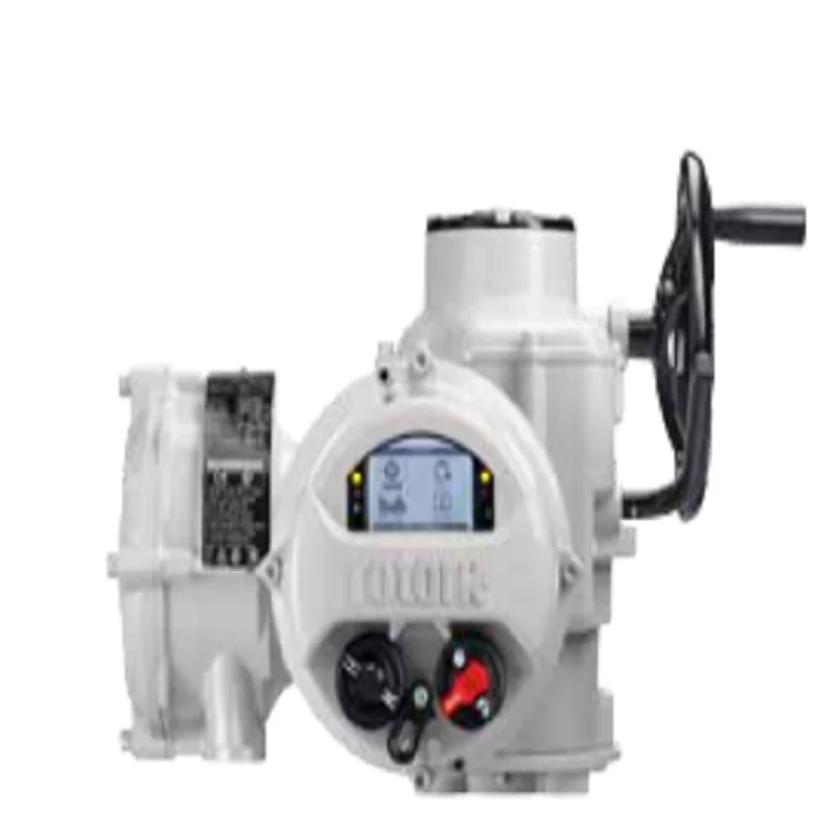 Rotork Iq Serials Electric Actuator With Fisher Valve Body As Rotork ...