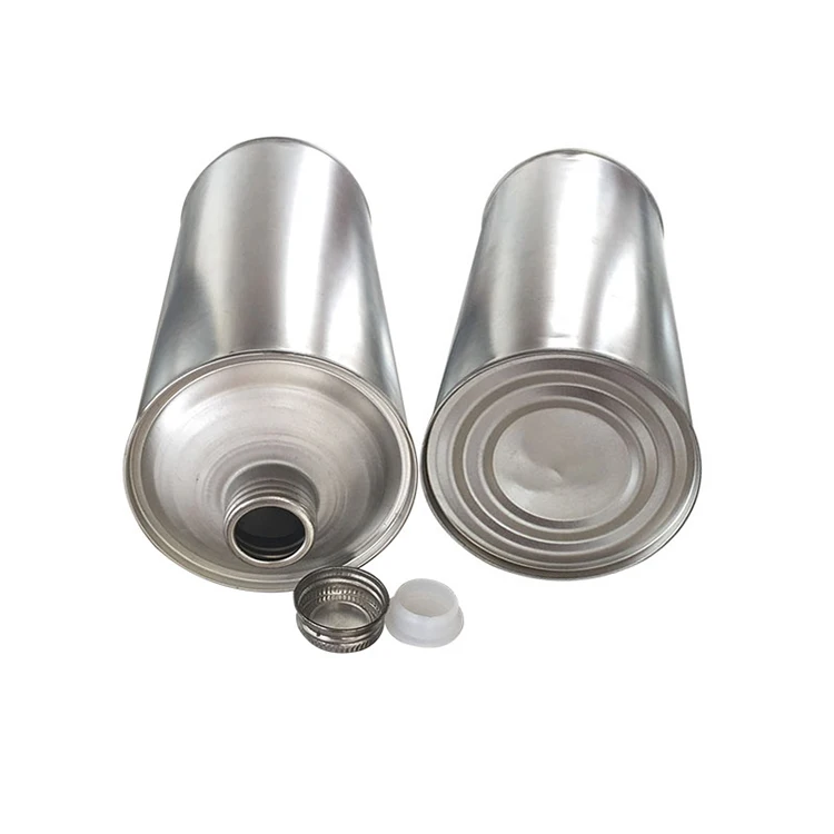 1 Liter Screw Top Tin Can For Cleaning Agent Or Other Adhesive ...