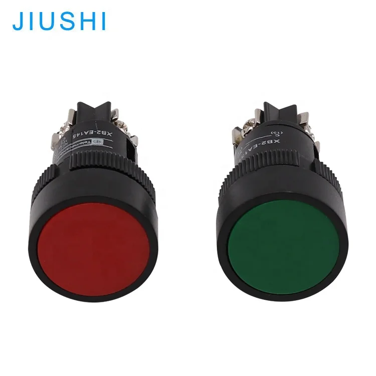 Xb2-ea135 Ea145 Mounting Hole 22mm Push Button Switch 1no 1nc 3 Pins - Buy Psuh Button Switch ...