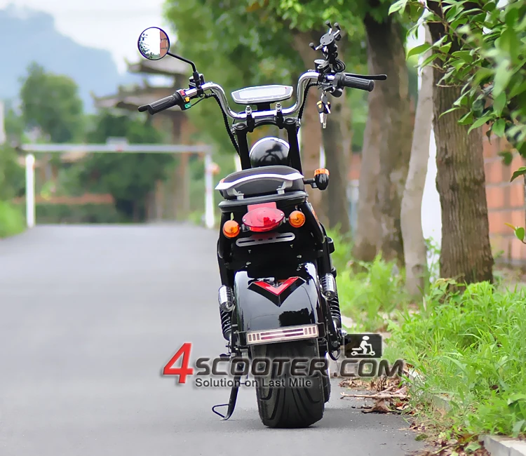 EEC COC 4000W Electric Scooter - 80KM Range Citycoco Chopper