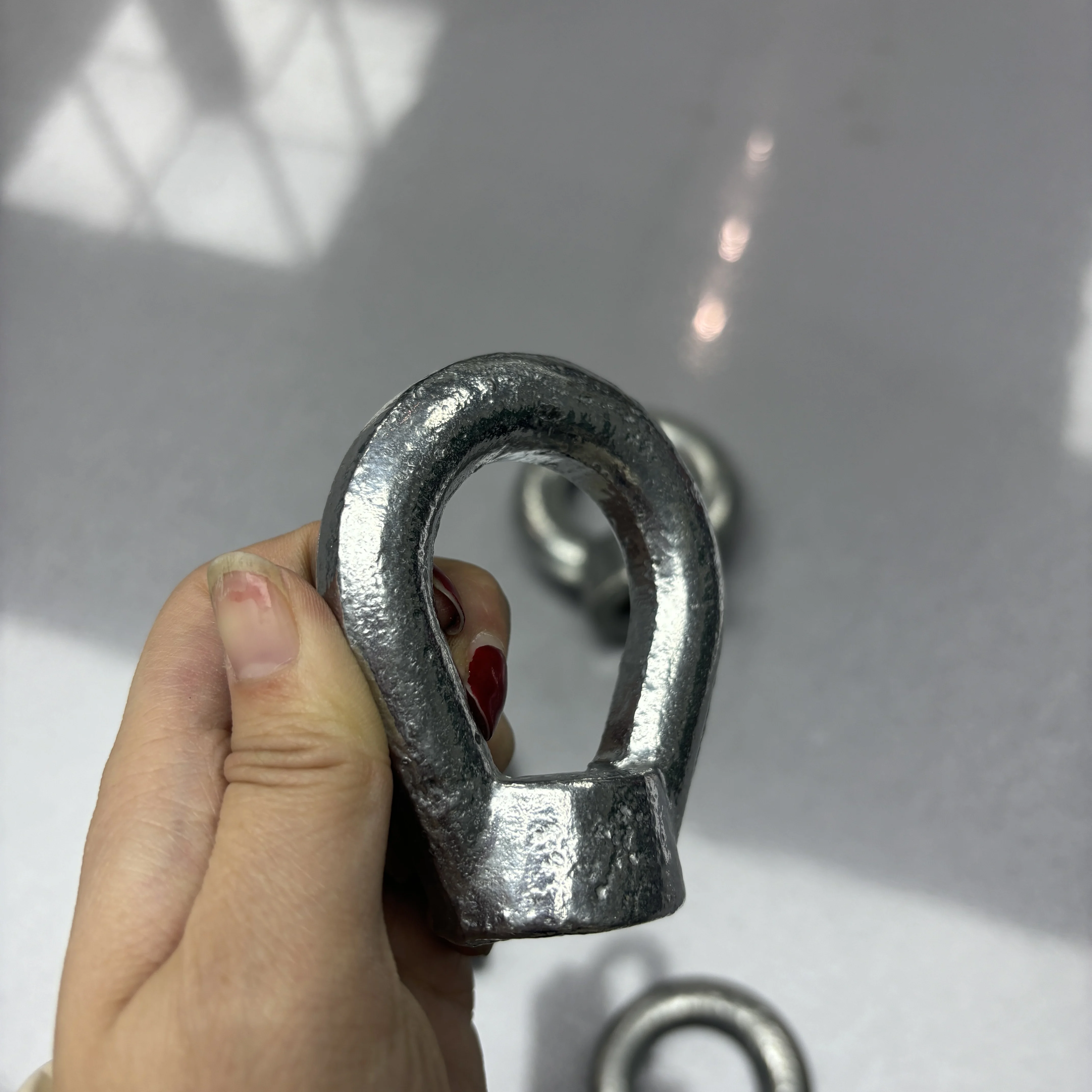 High Quality Pole Line Hardware Hot Dip Galvanized Round Type Eye Nut ...