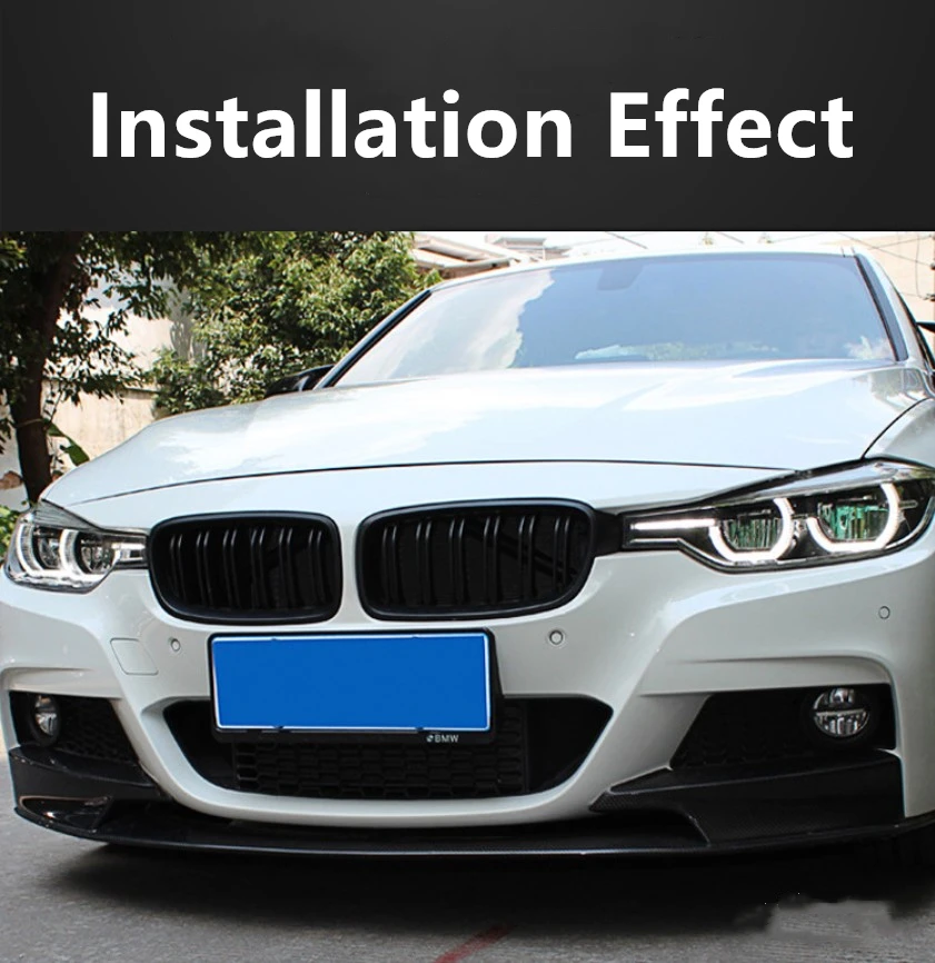 Body Parts Sport Mp Style Front Bumper Lip Rear Diffuse Lip For Bmw 3 ...