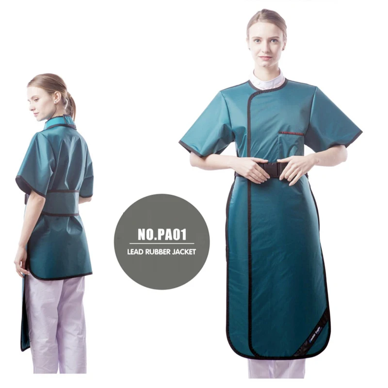 PA01 Lead Rubber Jacket Dental Medical Universal Elbow Sleeved X-Ray ...