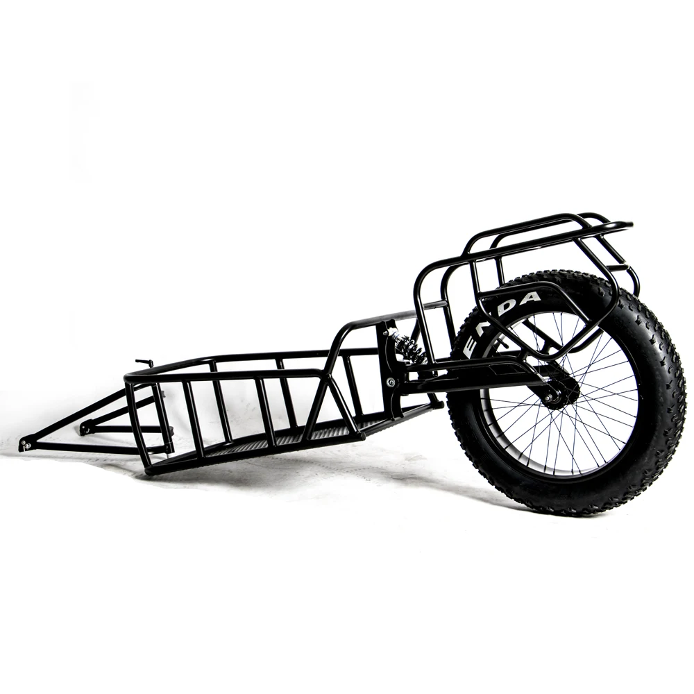 Single Wheel Cargo Trailer One Wheel Bike Travel Trailer ebike hunting ...