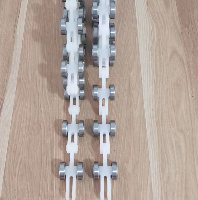 17 Double Wishbone Rotary Chains on Escalators/Xunda Pulley Group Pitch ...
