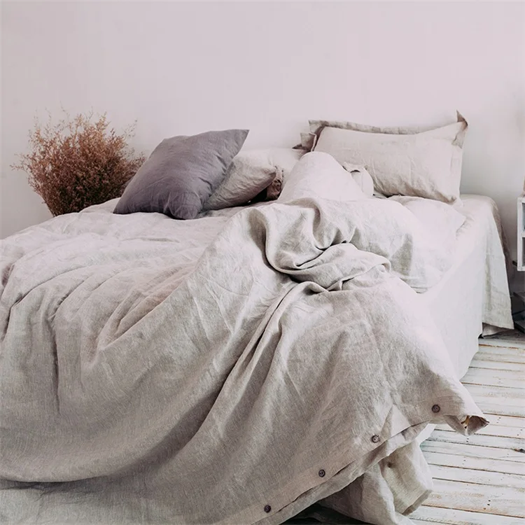 Factory Price Luxury Washed Natural 100% Hemp Bedding Set - Buy Bedding ...