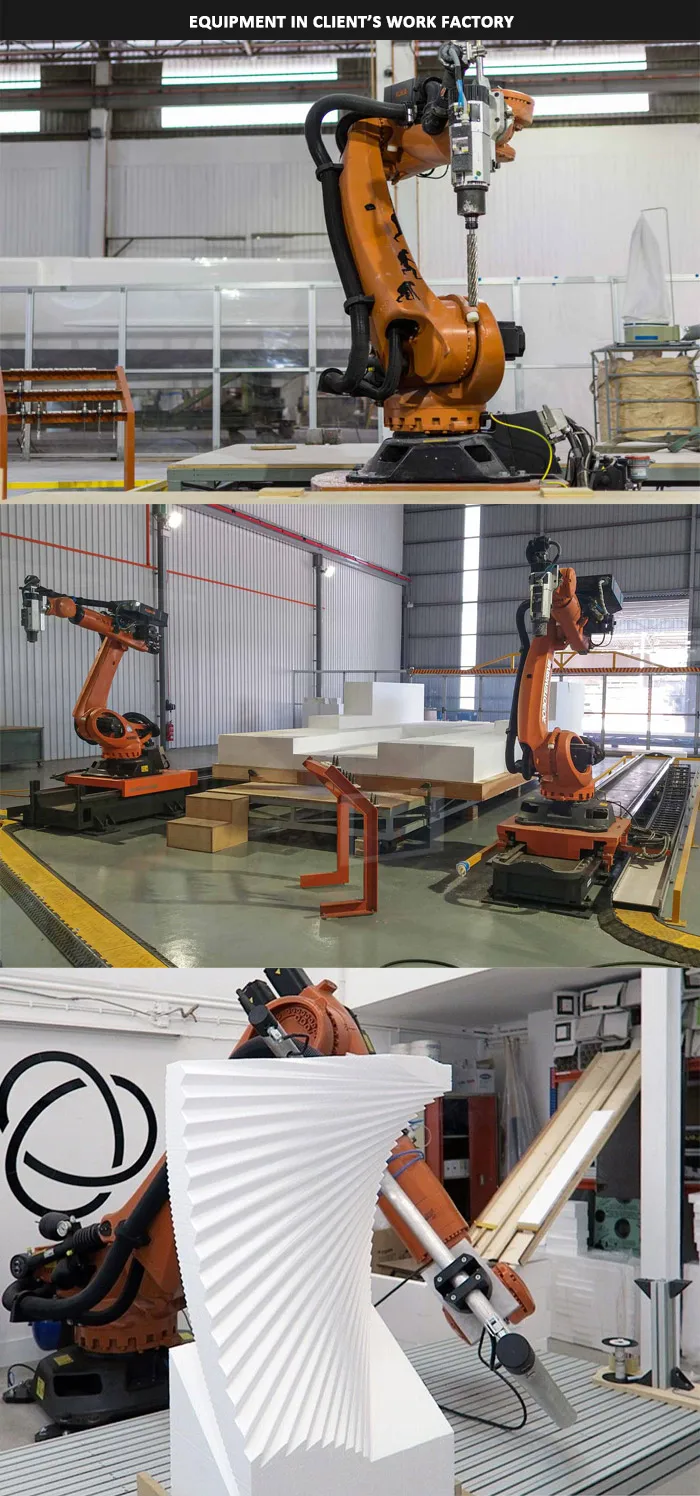 3d Sculpture 5 Axis Robot Arm Cnc Router For Wood Foam Eps Mold - Buy 5 ...