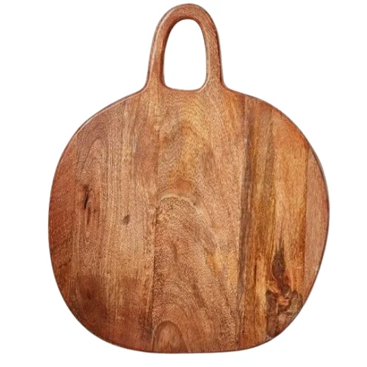 Vegetable Cutting And Salad Serving Chopper Board Real Mango Wood ...