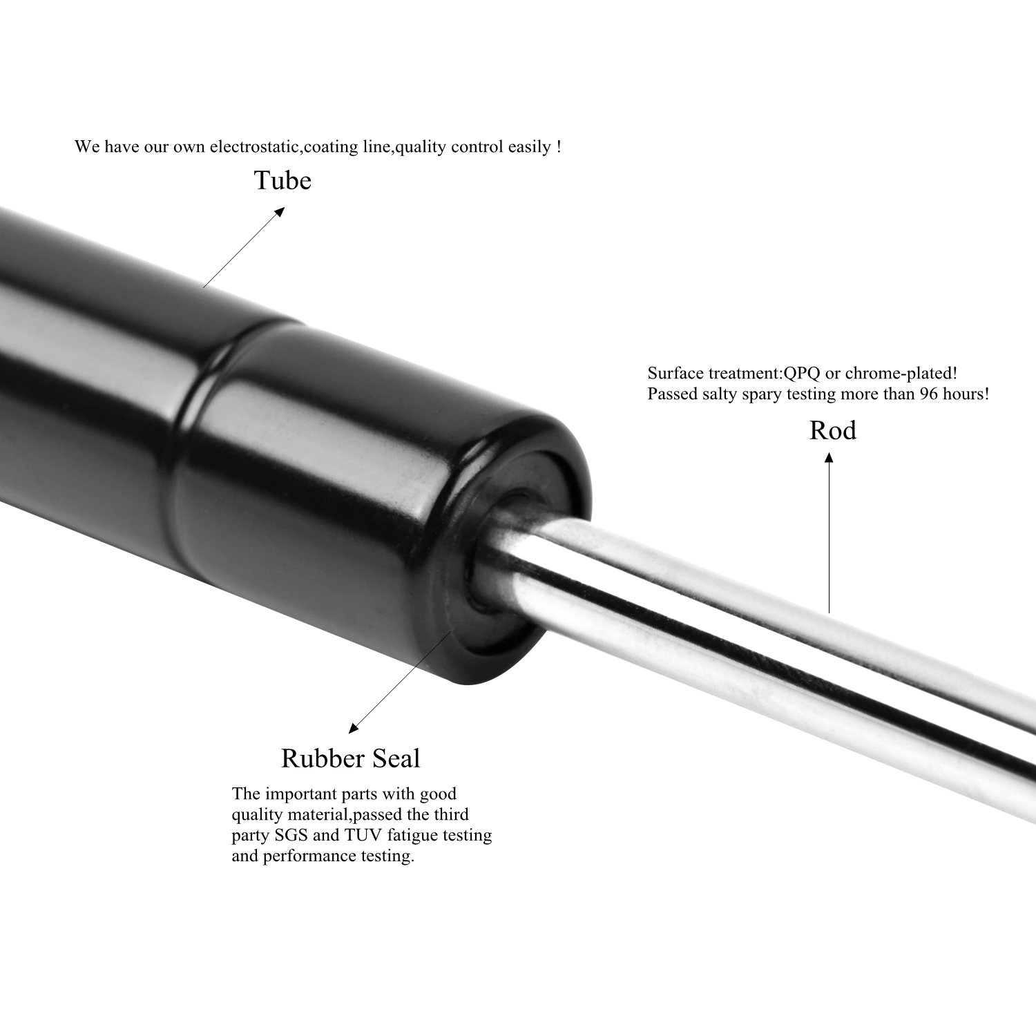Gas Spring Props Struts Shock Lift for Automatic Industry