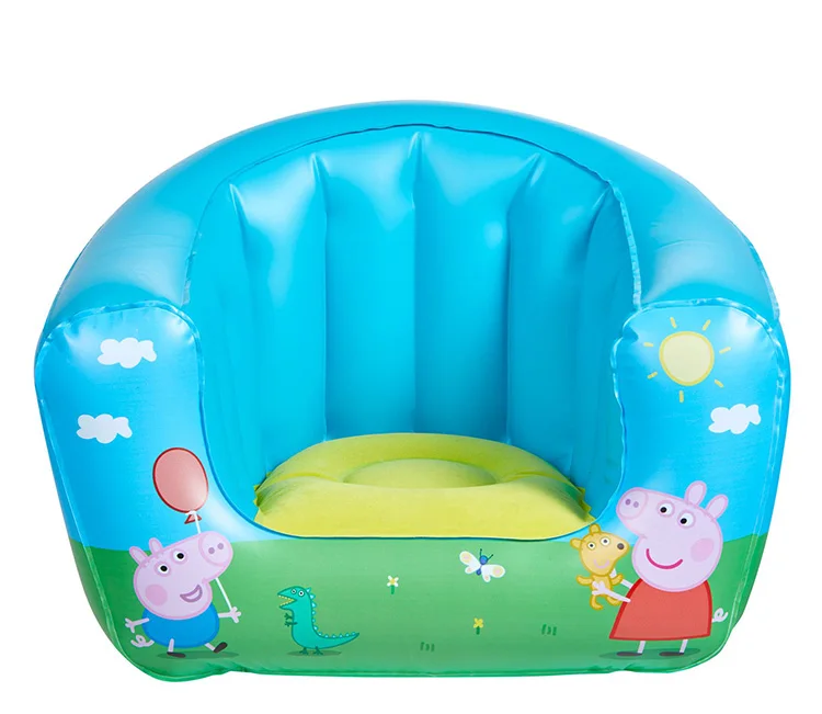 Premium Vinyl Inflatable Kids' Arm Chair Durable Pvc Blow Up Armchair ...