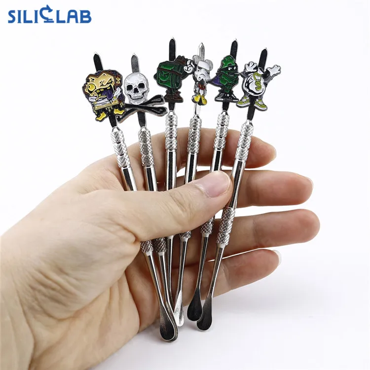 Popular 2020 Cartoon Style Stainless Wax Carving Dab Tool For Smoking ...