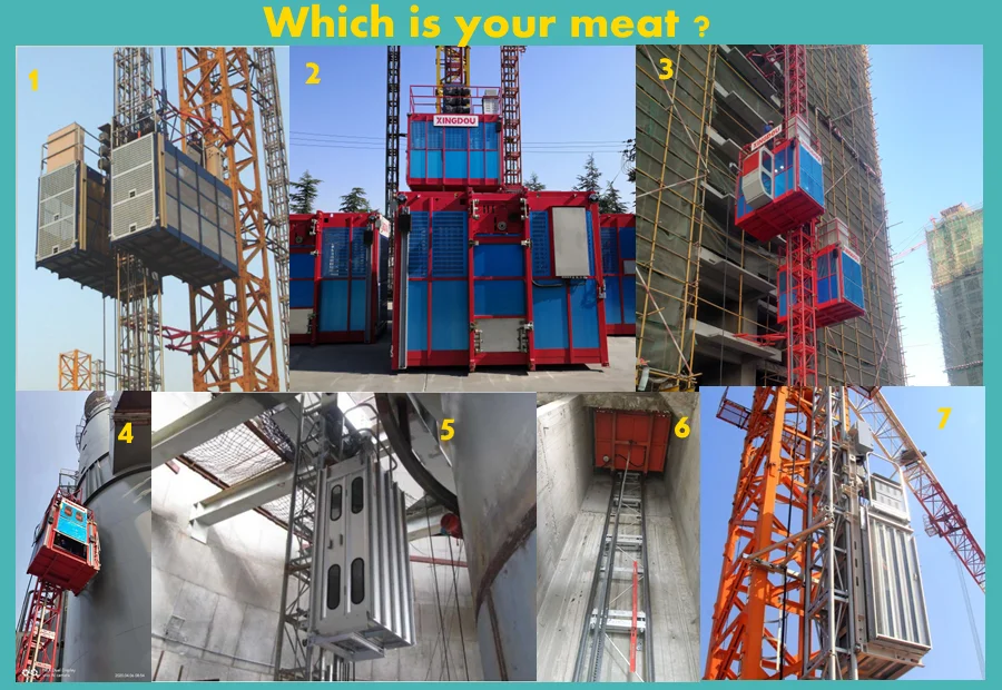Rack and Pinion Lift Elevator for Passenger Materials