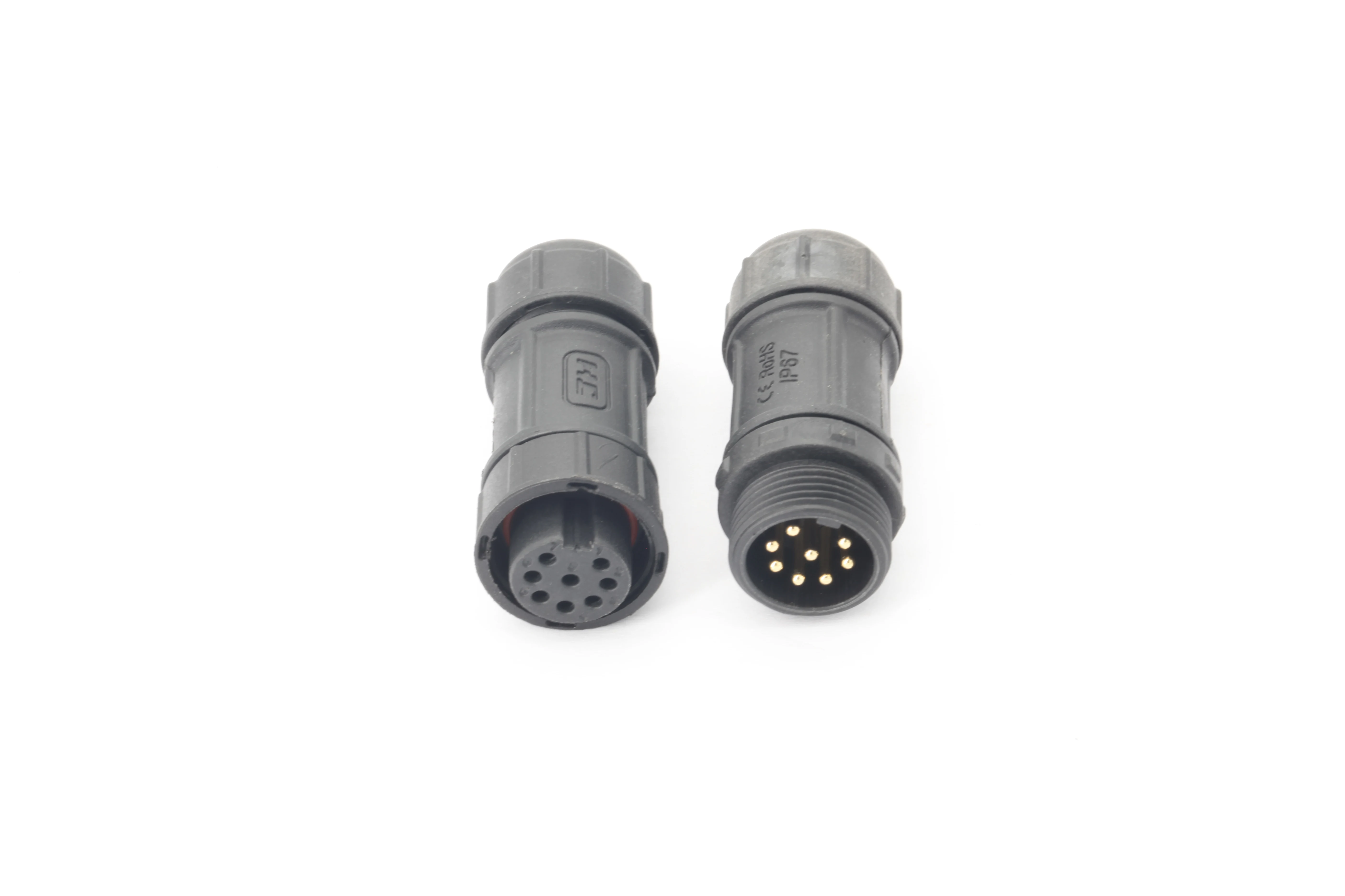 M8 M10 M12 M15 M16 2 3 4 5 6 8 Pin Quick Lock Connector Waterproof IP67 ...