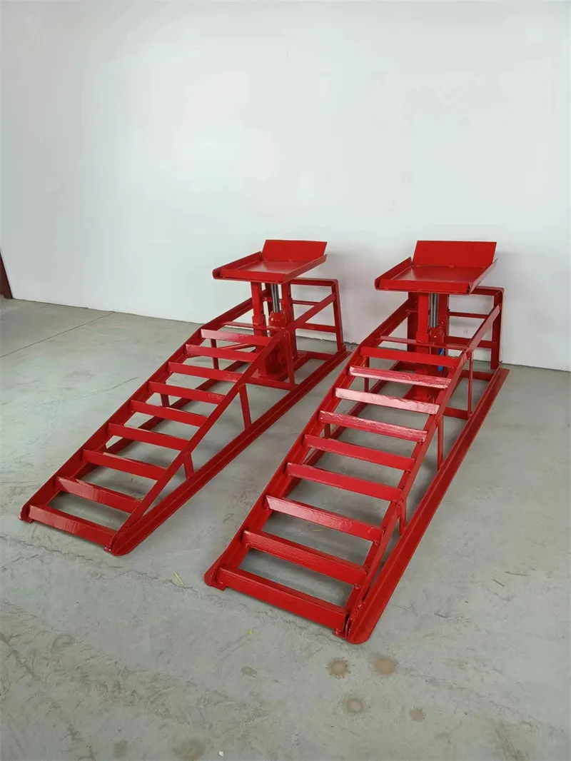 Portable Hydraulic Ramps for Vehicle Maintenance - Geerte