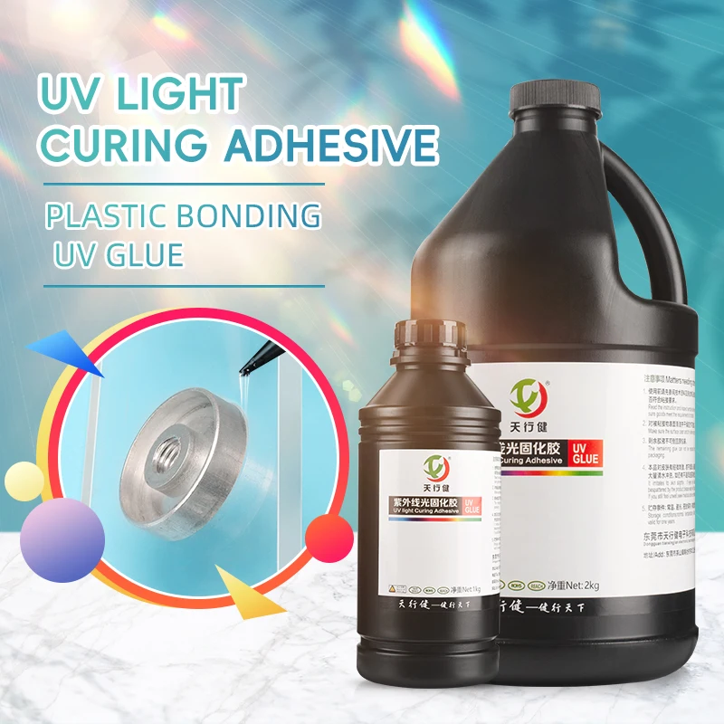 Factory Produces Acrylic Adhesive Pvc/pmma Plastic Uv Adhesive - Buy ...